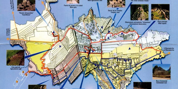 Machu Picchu Maps, Peru - Selection of Maps of Machu Picchu